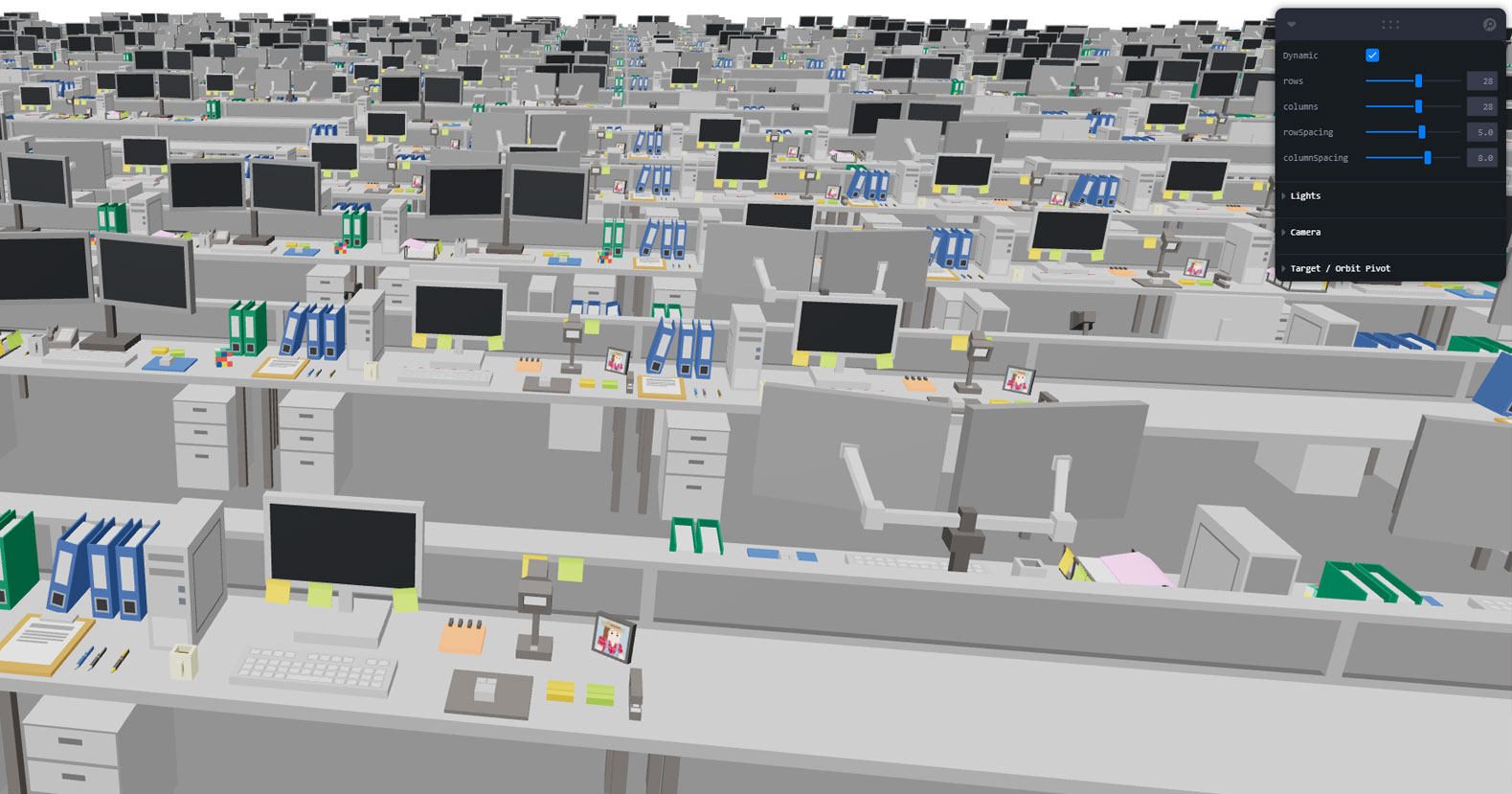 R3F: GLB Model Library - Codesandbox