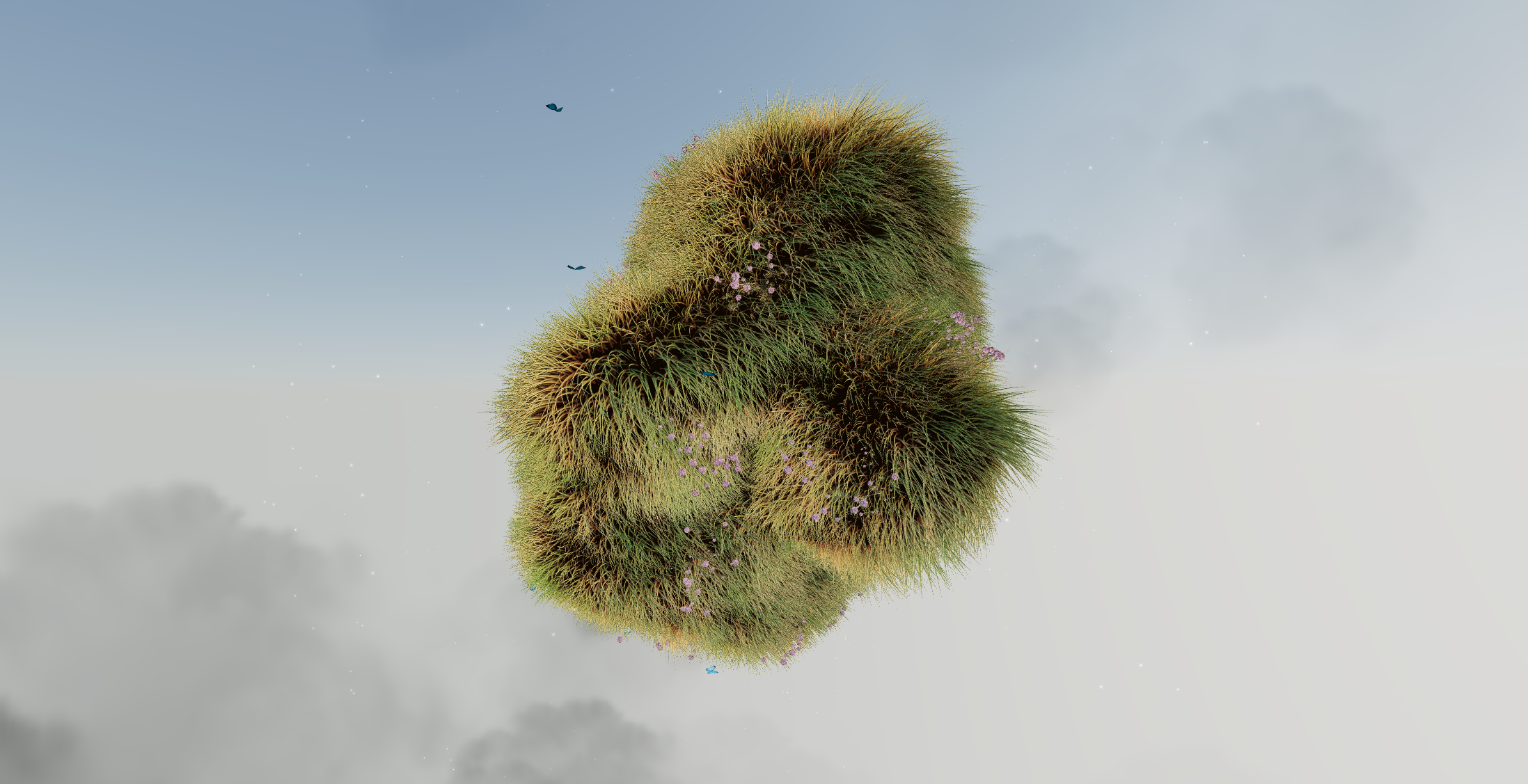 r3f-fairly-realistic-grass (forked) - Codesandbox