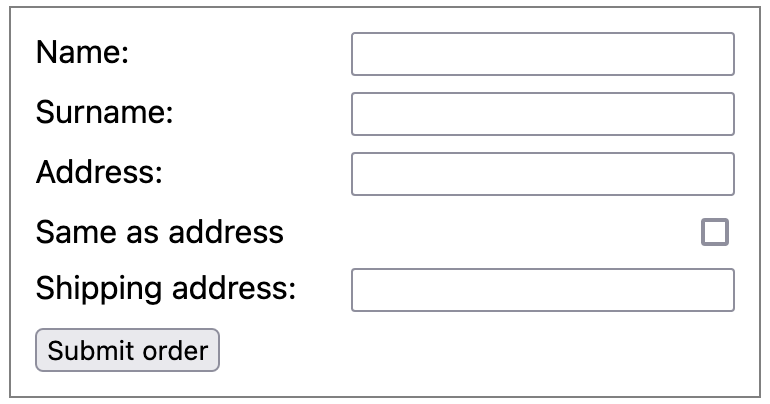 solidjs-submit-form-with-store - Codesandbox