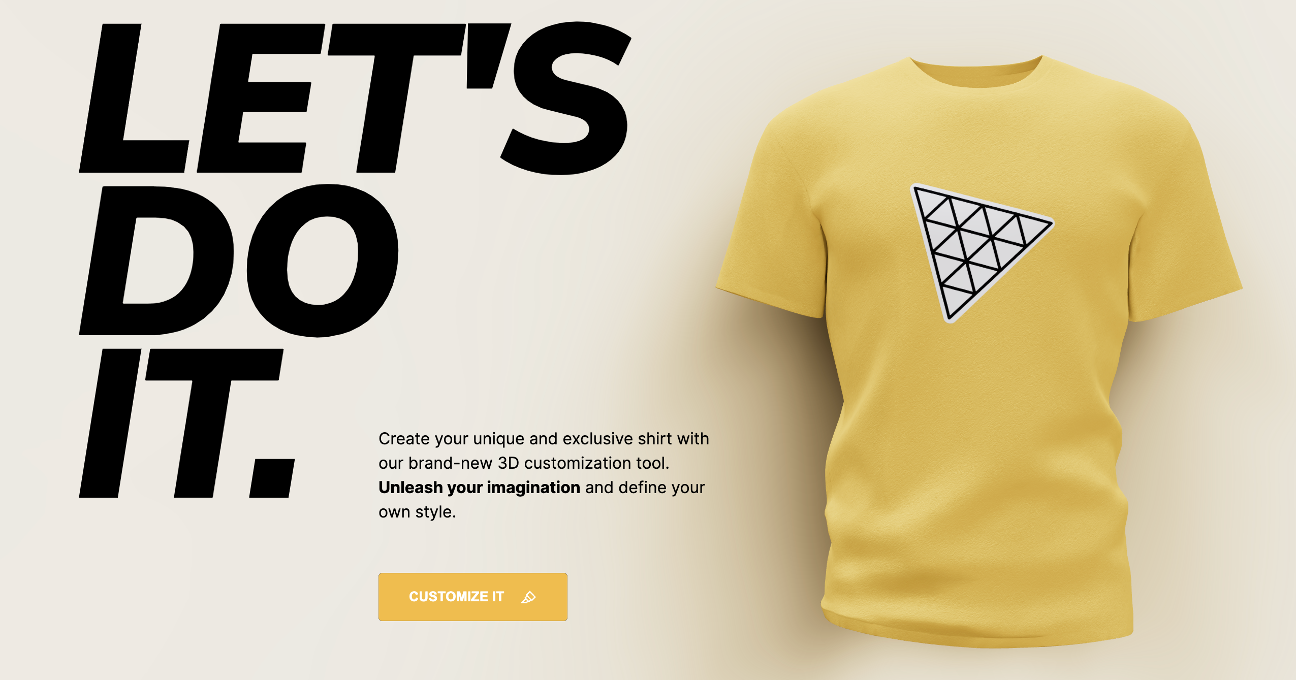 T-Shirt configurator - Codesandbox