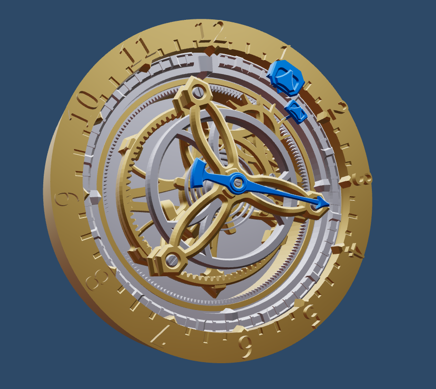 Mechanical Clock Keeping Time - Codesandbox